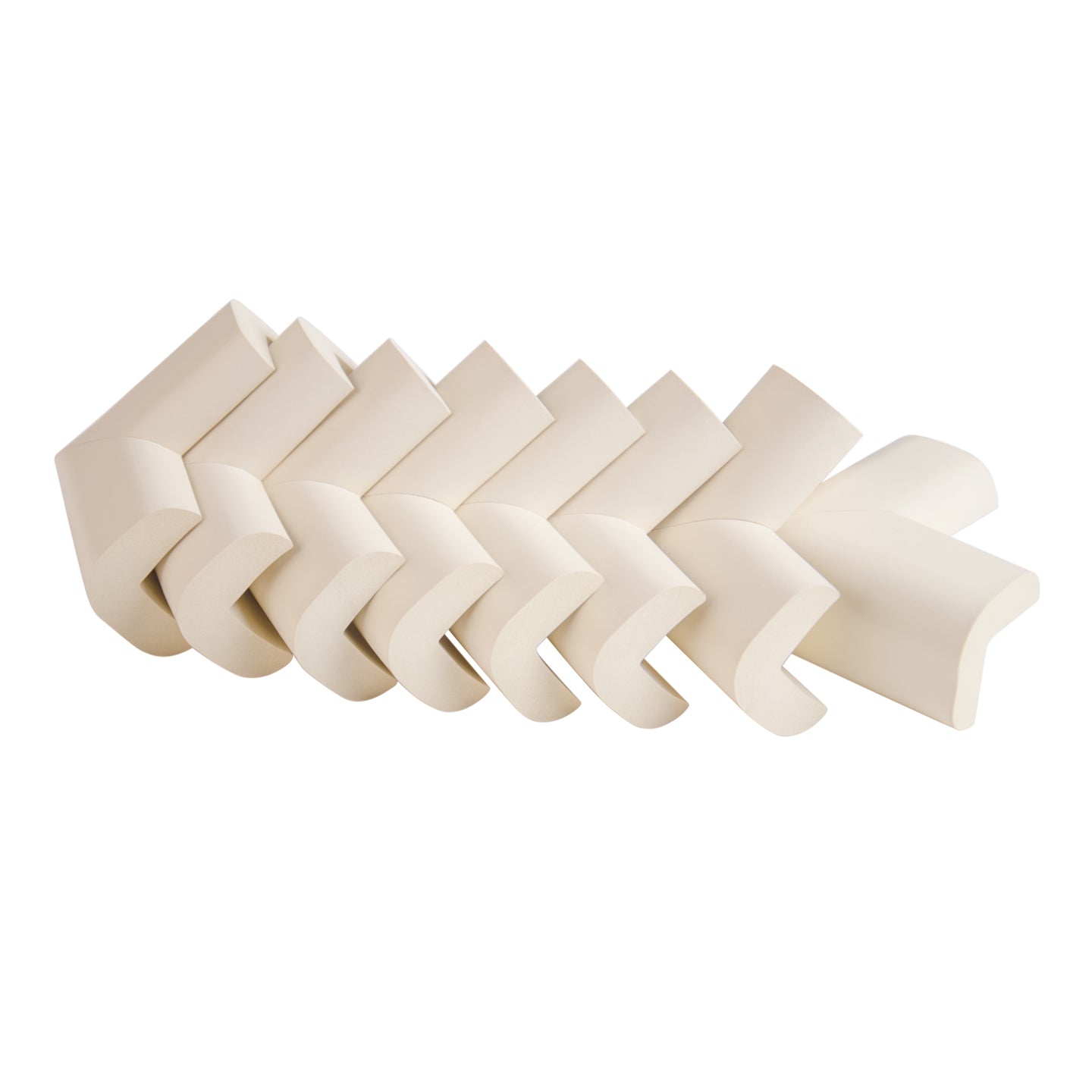Mombella 8PCS Ivory High Density NBR Foam Corner Guards & Edge Protect ...
